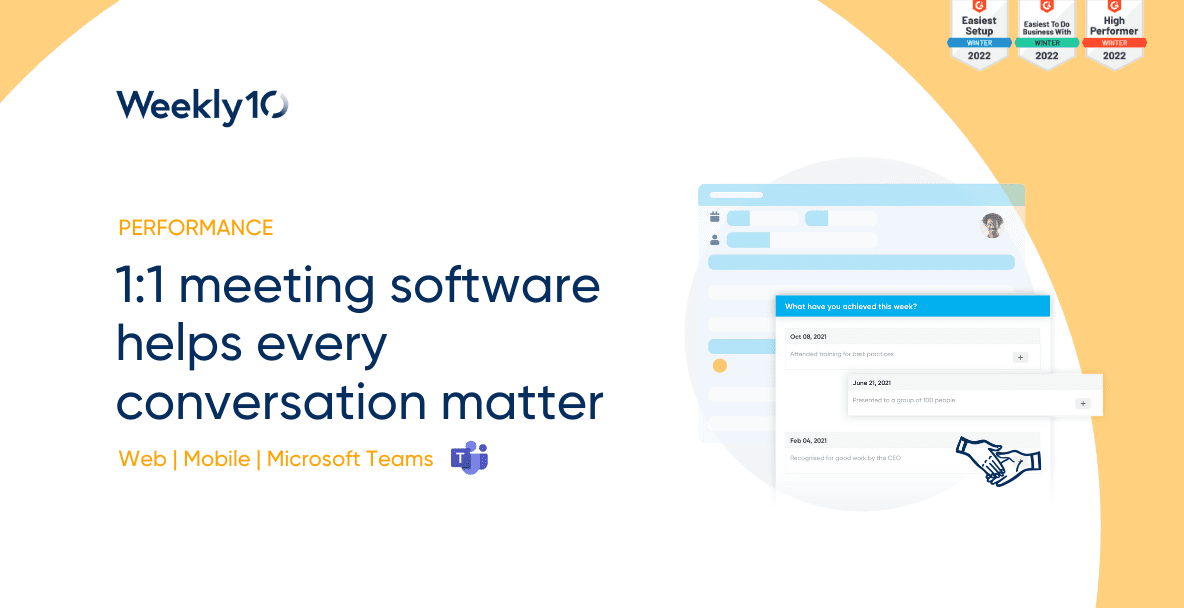 1 On 1 Meeting Software For More Meaningful Conversations